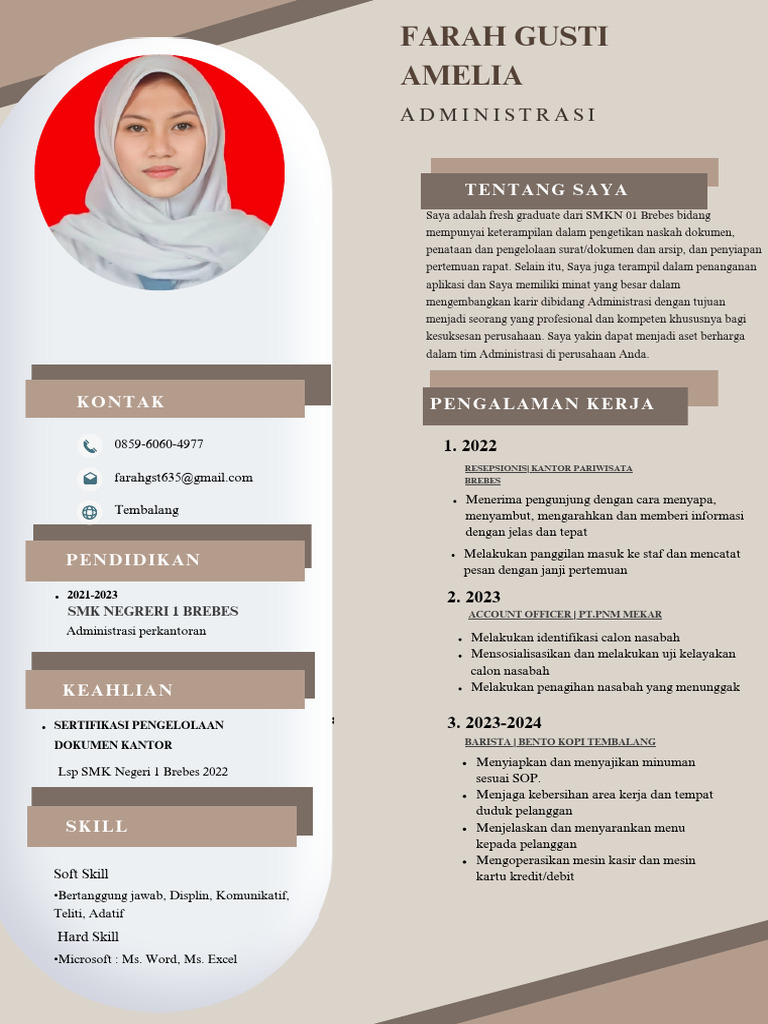 CV Farah | PDF