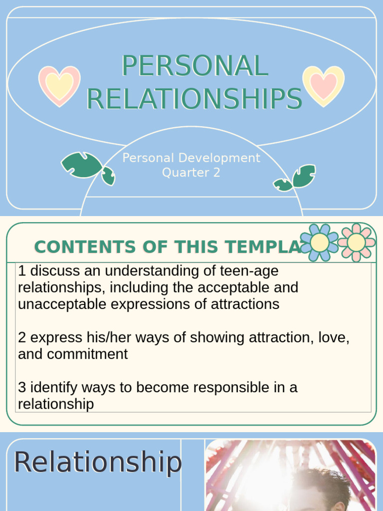 2.1 Personal Relationships | PDF | Saturn | Planets