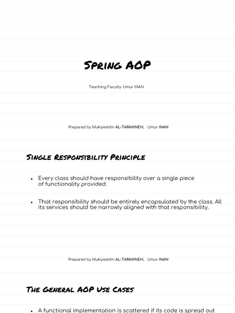 5_spring_aop | PDF | Computer Science | Programming Paradigms 5_spring_aop | PDF | Computer Science | Programming Paradigms