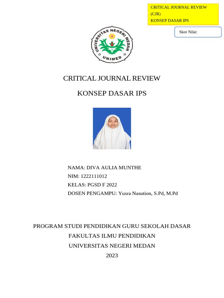 CJR Kondas Ips Diva Aulia | PDF | Karier & Perkembangan