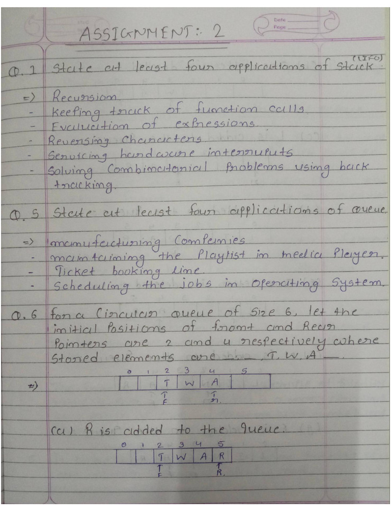 DS - Assignment 2 | PDF