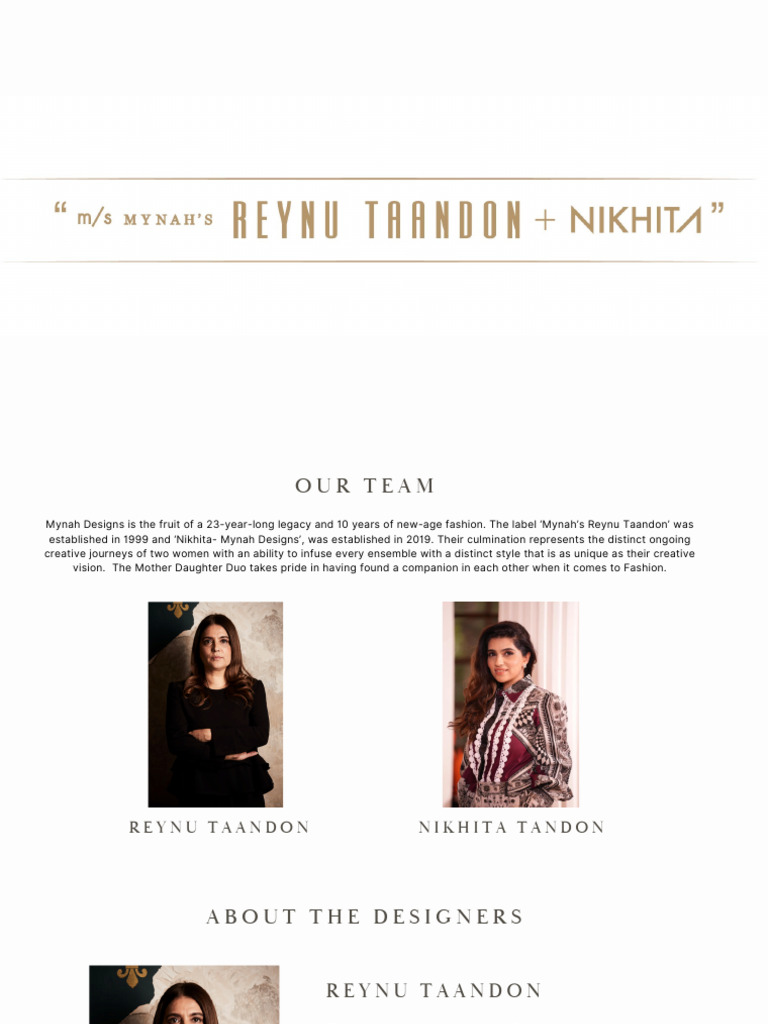 PROFILE DECK | PDF | Fashion | Fashion Design