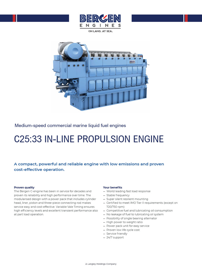 C25 33 Propulsion | PDF | Engines | Piston