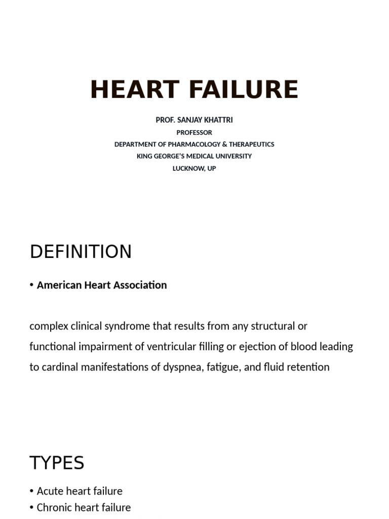 Congestive Heart Failure | PDF | Heart Failure | Cardiovascular System