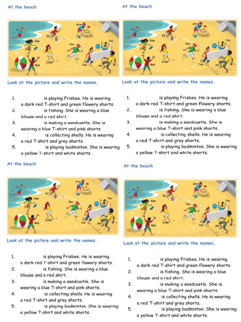 on the beach | PDF