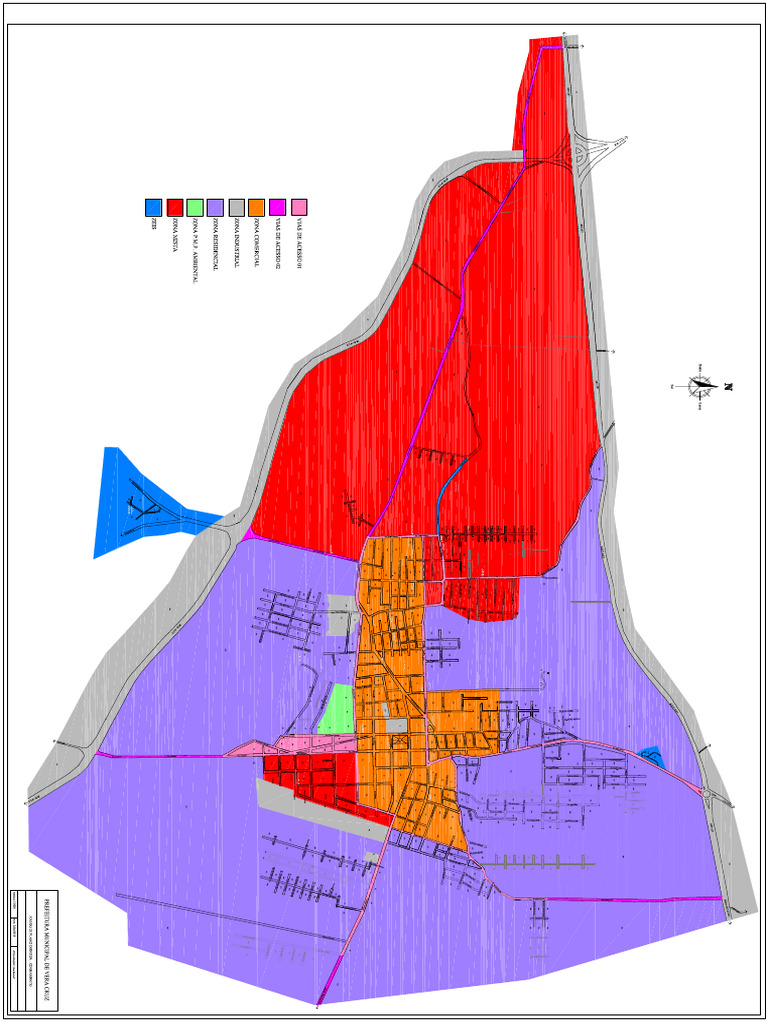 Mapa Plano Diretor 14100040 | PDF