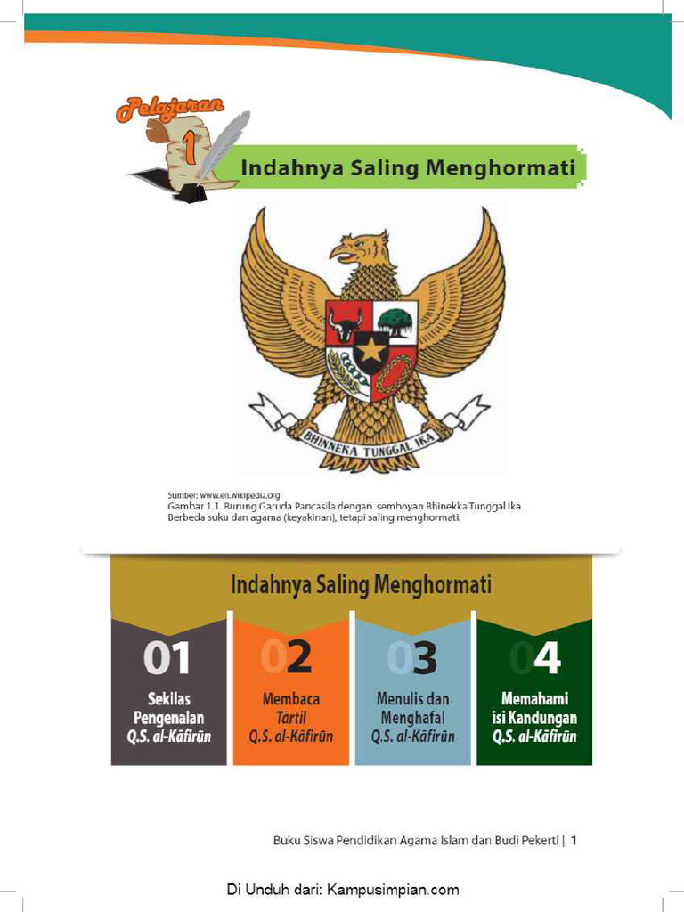 2022-2023 GANJIL BAB 1 Indahnya Saling Menghormati - 11zon | PDF