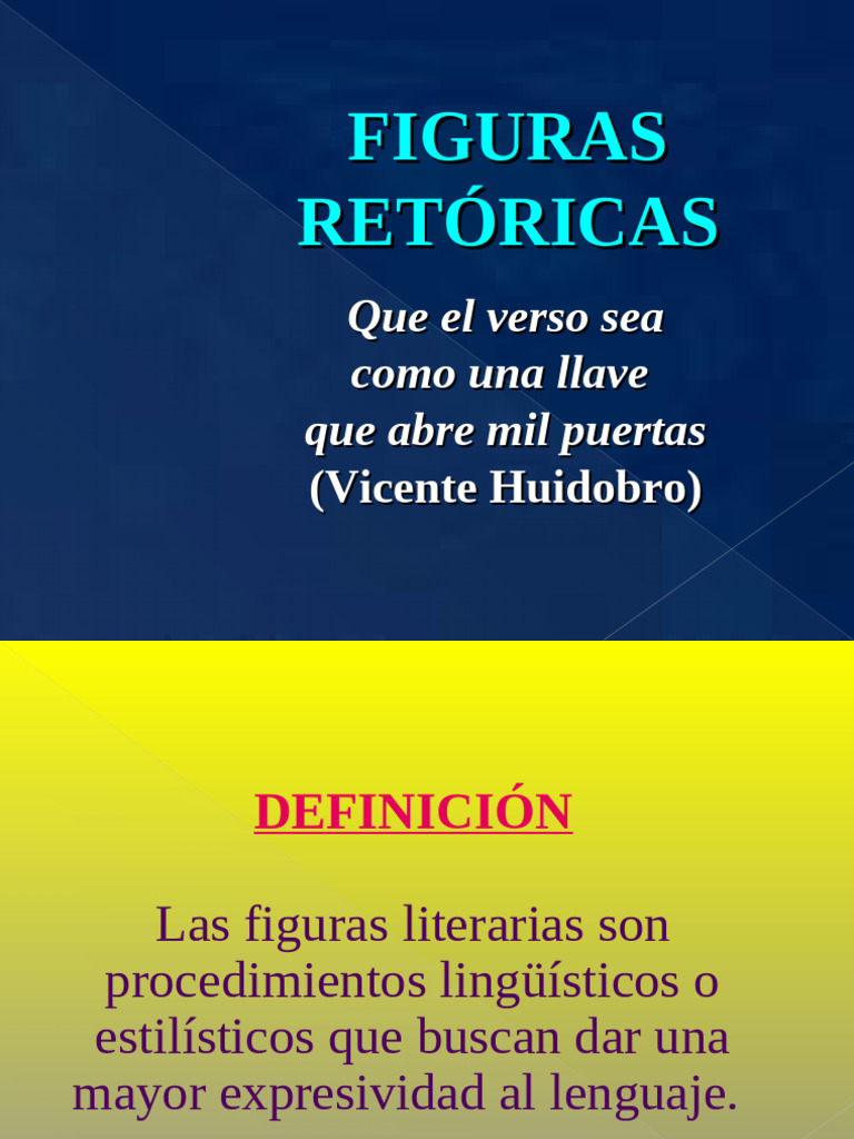 Figuras Retoricas | PDF