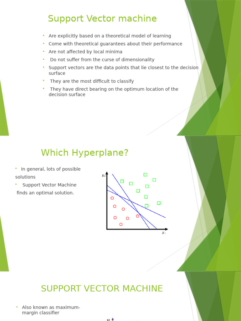 Support Vector Machine Pdf Mathematical Optimization Support