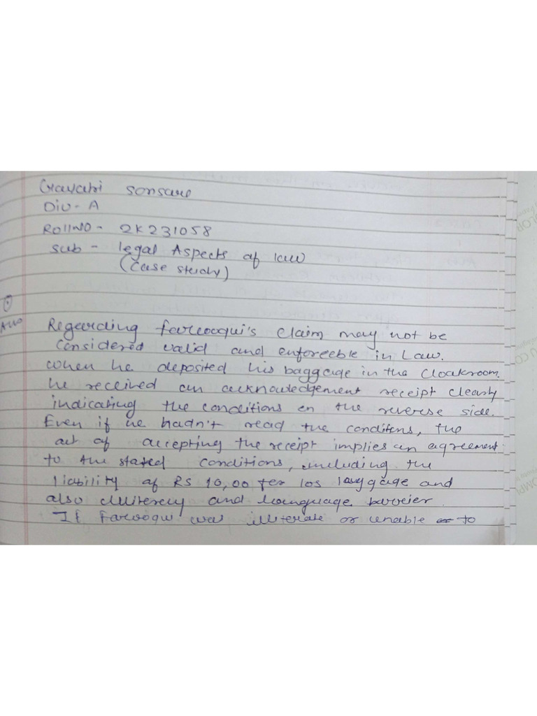 Law Case Study | PDF