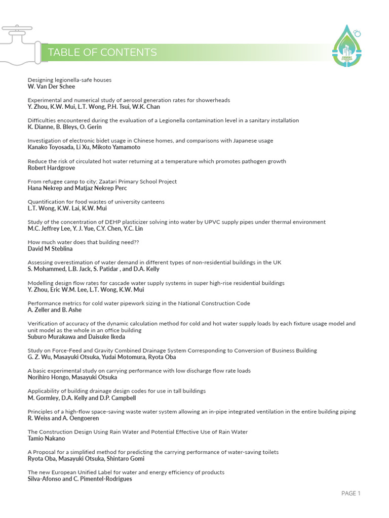 CIBW062 2019 Study On Force Feed and Gravity Combined Drainage System ...