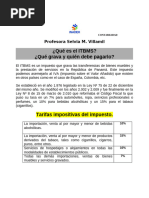 Itbms Panama | PDF | Impuestos | Economias