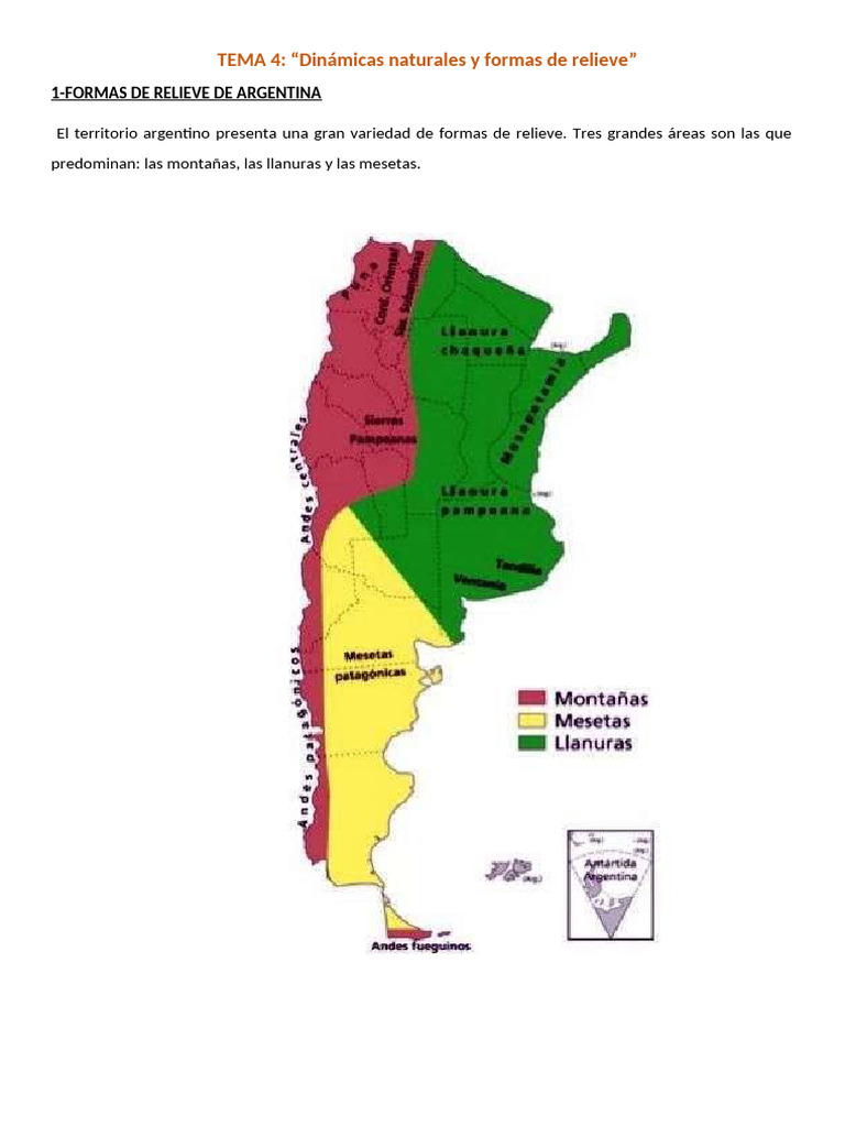3-Dinamicas Naturales y Formas de Relieve | PDF | Ciencia y matemáticas