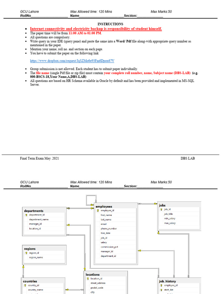 DBMS LAB | PDF | Data Model | Information Technology Management