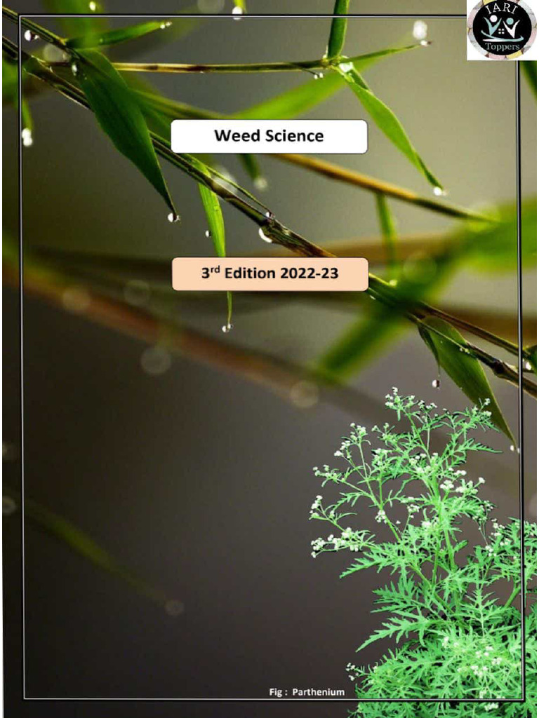 Weed Science | PDF