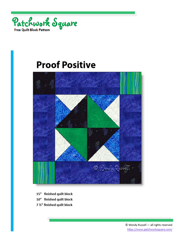 Free Quilt Block Patterns Guide | PDF | Quilt | Patchwork