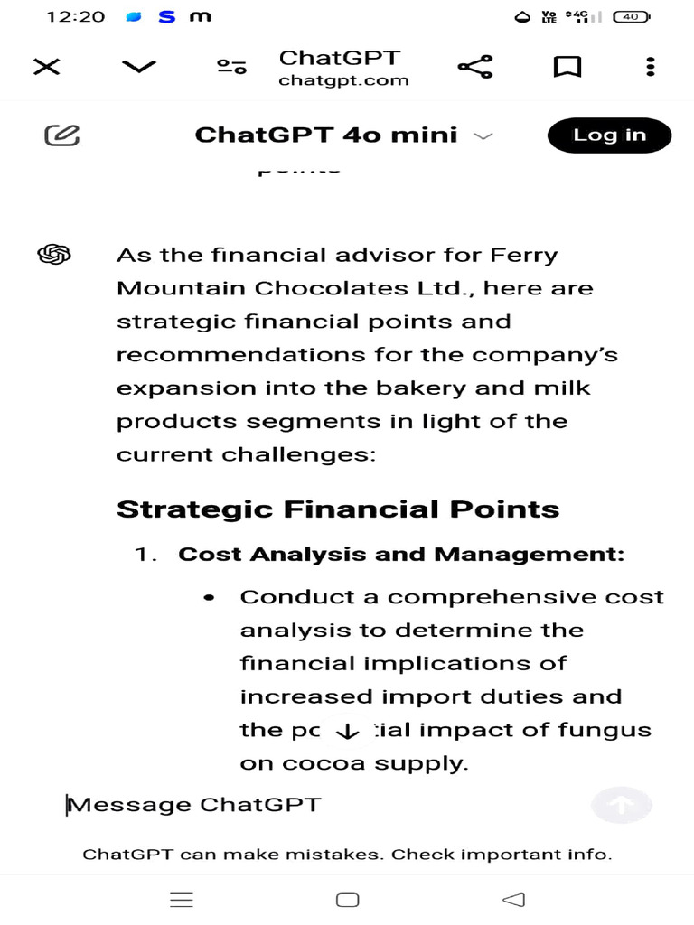 Case Study SFM | PDF