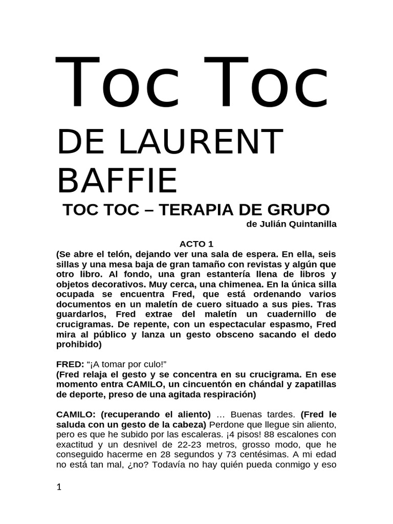 Toc Toc | PDF