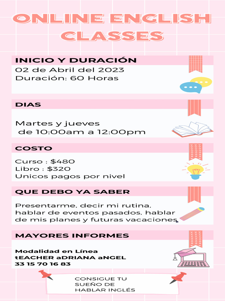 Infografia Inglés Connected 2b | PDF