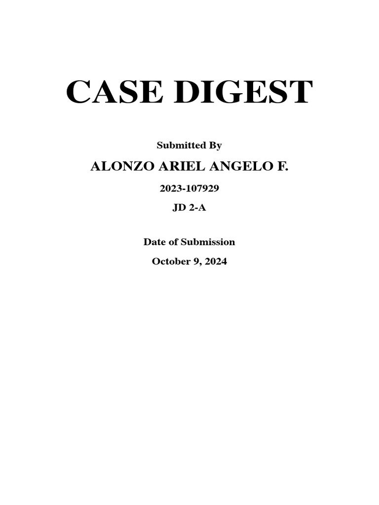 Case Digest | PDF | Standing (Law) | Taxes
