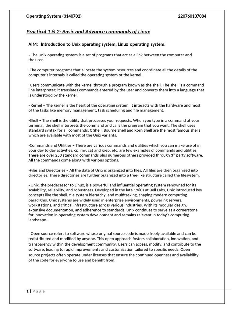 OS Zuriel | PDF | Operating System | Shell (Computing)