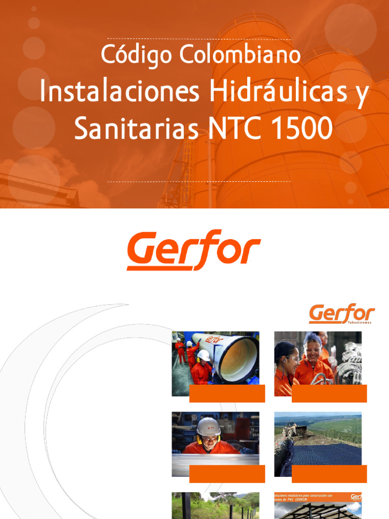 1CO3A1 Conceptos Básicos de La NTC 1500 201204 | PDF | Tubería ...