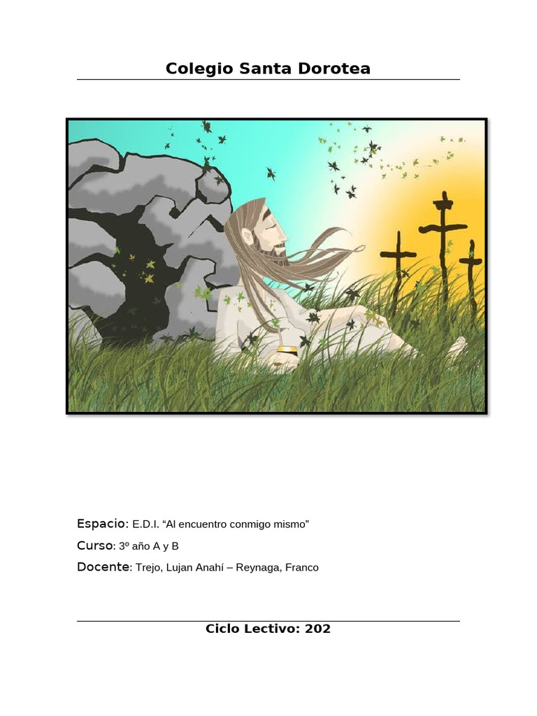 Programa 3ro 2024 | PDF | Jesús