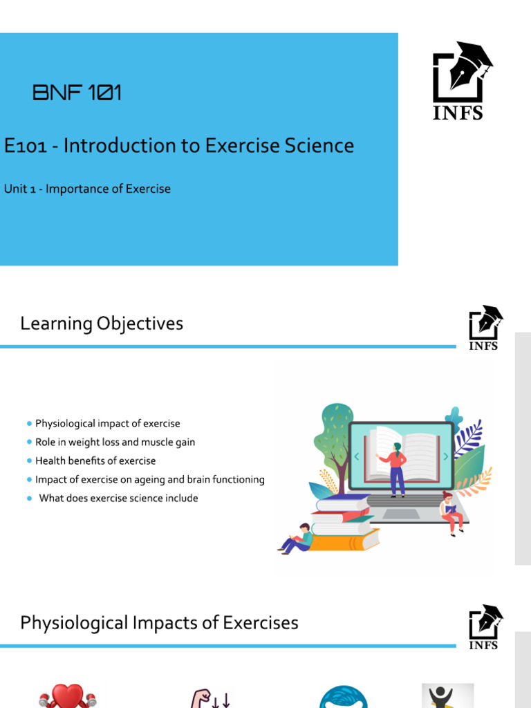Exercise Science Overview | PDF | Self-Improvement