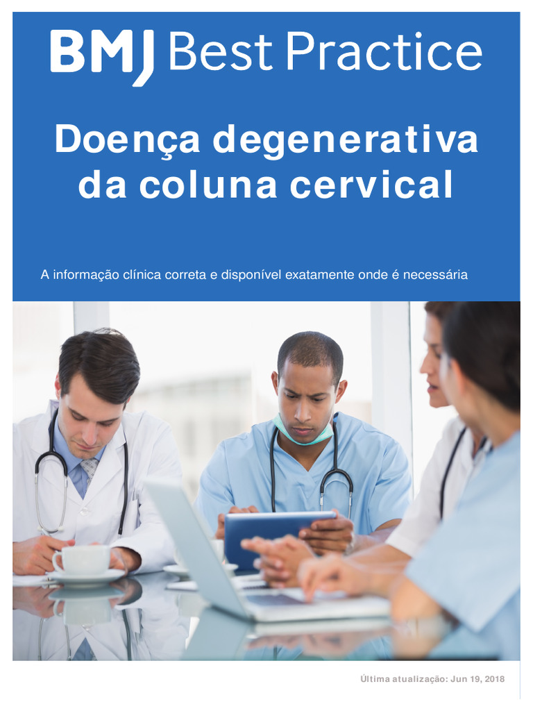 Degenera+ç+Òes Da Coluna Cervical | PDF | Nervo | Dor