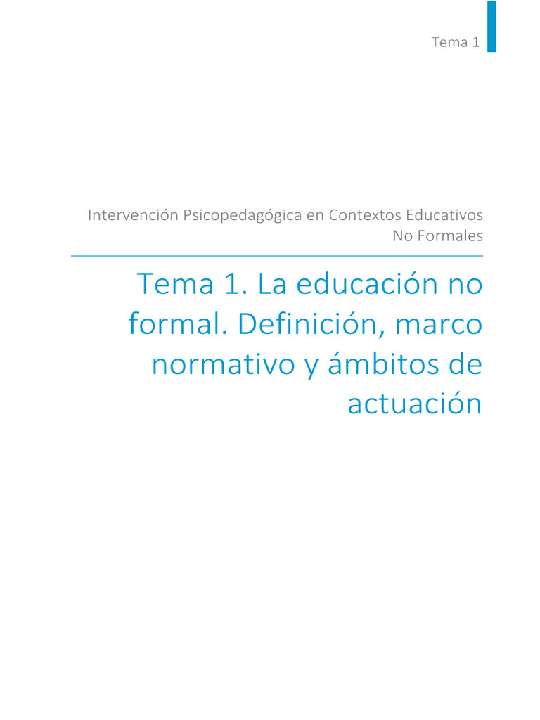 Temas Contextos | PDF | Aprendizaje | Plan de estudios