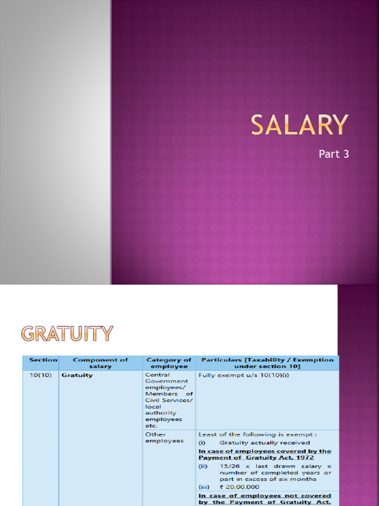 Unit 4 - Salary Part 3 | PDF | Business | Finance & Money Management