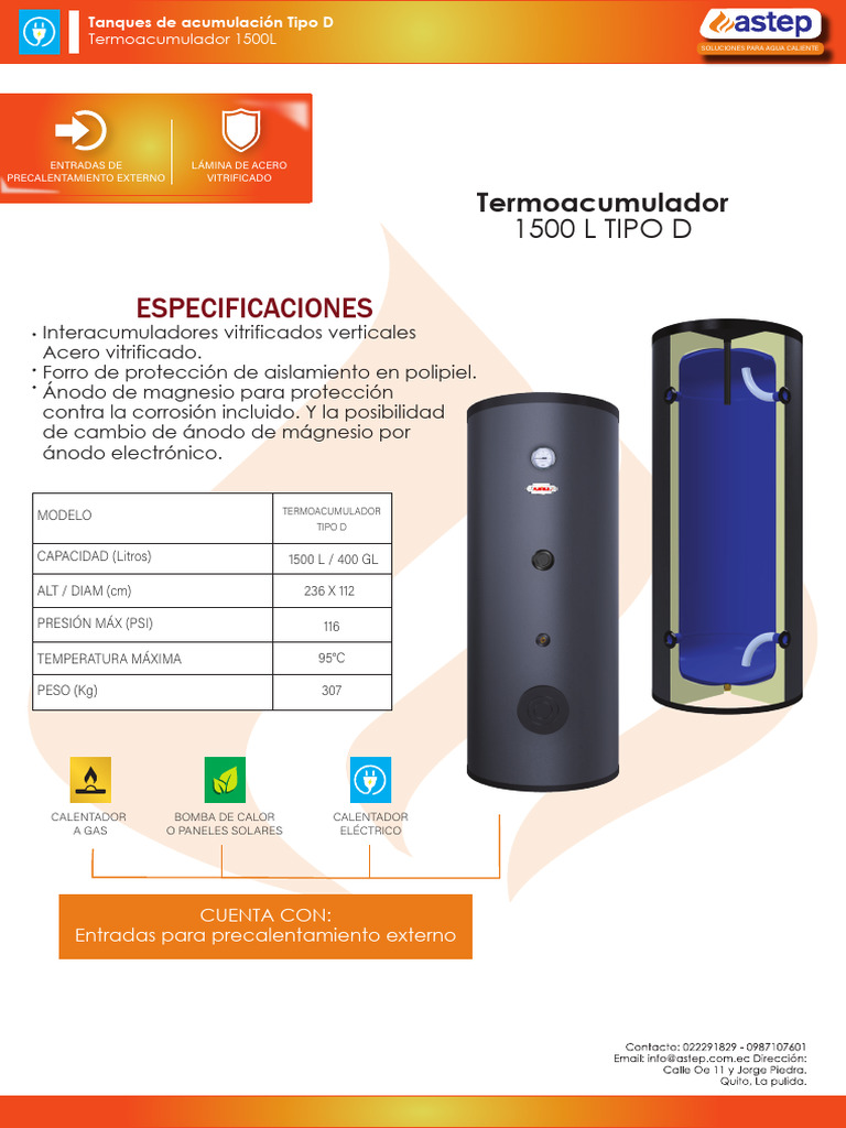 Ficha Tecnica Astep | PDF