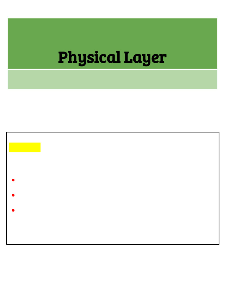 CN-UNIT-1 Part-2 (Physical Layer) | PDF | Transmission Medium | Coaxial Cable