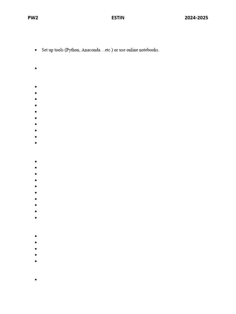 Tp2 Fondamental Data Science | PDF | Matrix (Mathematics) | Algebra