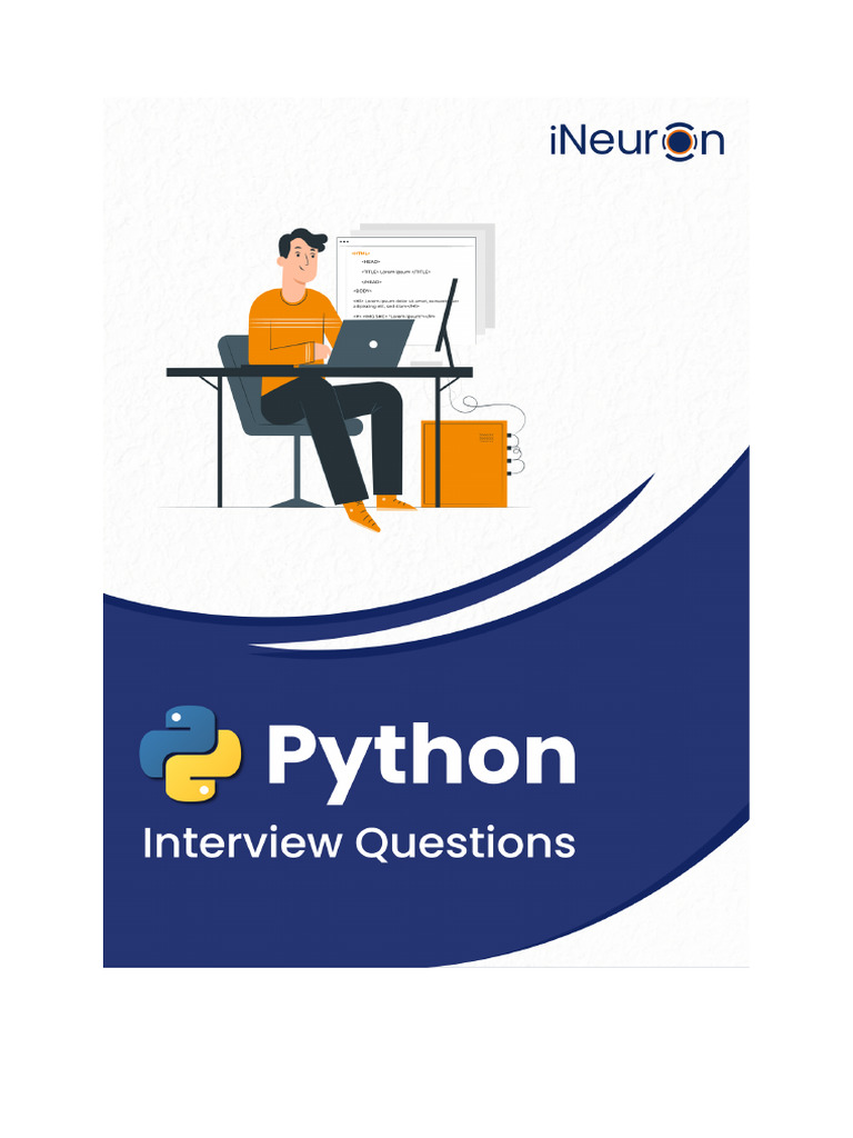 11 Python Interview Questions 1 Pdf Class Computer Programming Parameter Computer