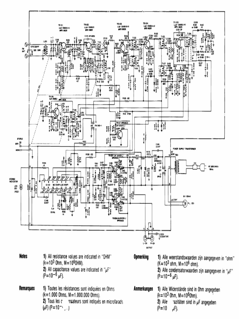 Realistic Tm-102 Schematic | PDF
