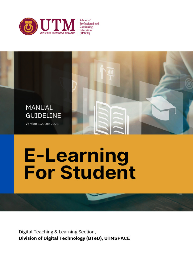 Manual Guideline LMS - For Students (Oct 2023) | PDF | Educational Technology | Login