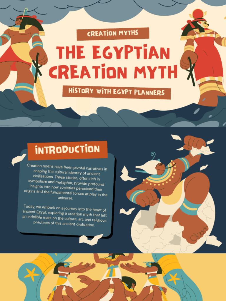 Egyptian Creation Myth Explained | PDF | Egyptian Mythology | Ancient ...