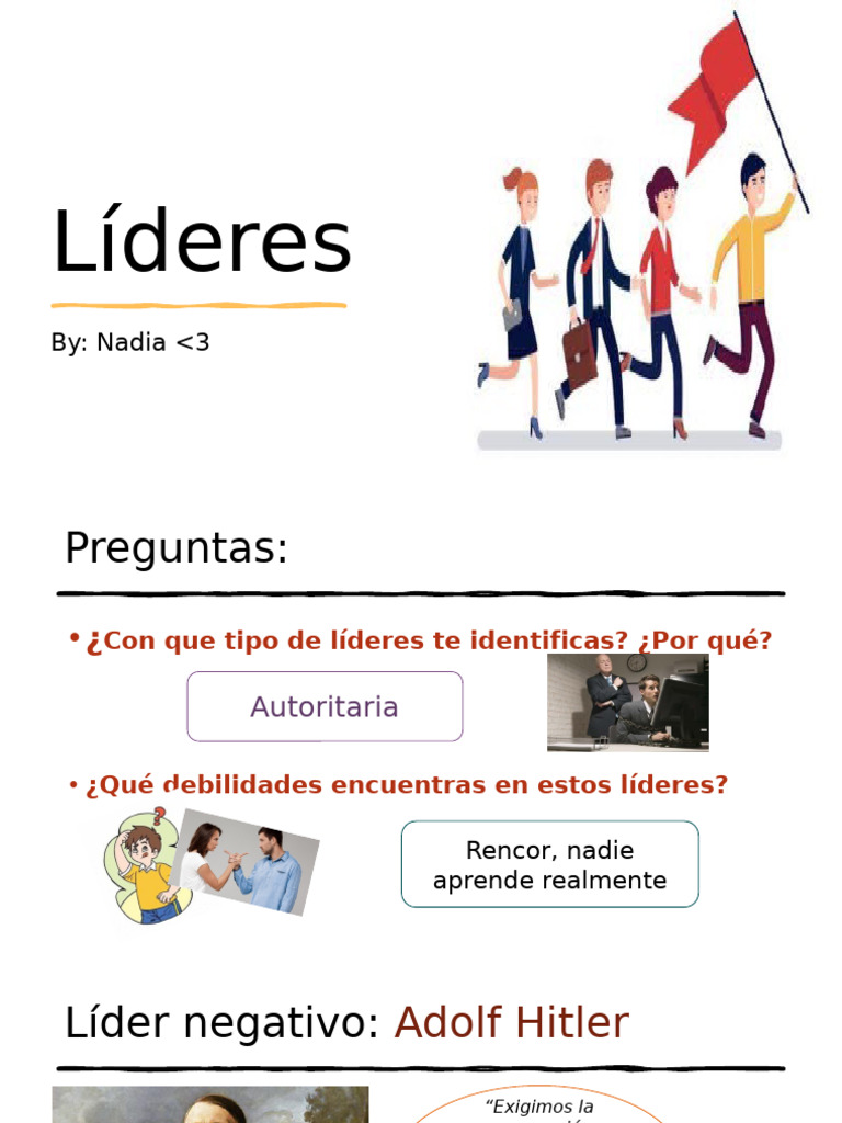 Tipos de Líderes | PDF