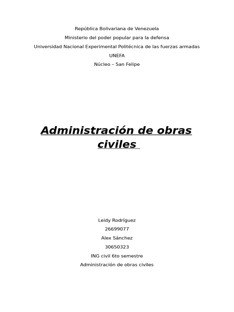 Mantenimiento de Obras Civiles | PDF | Presupuesto | Ingeniería