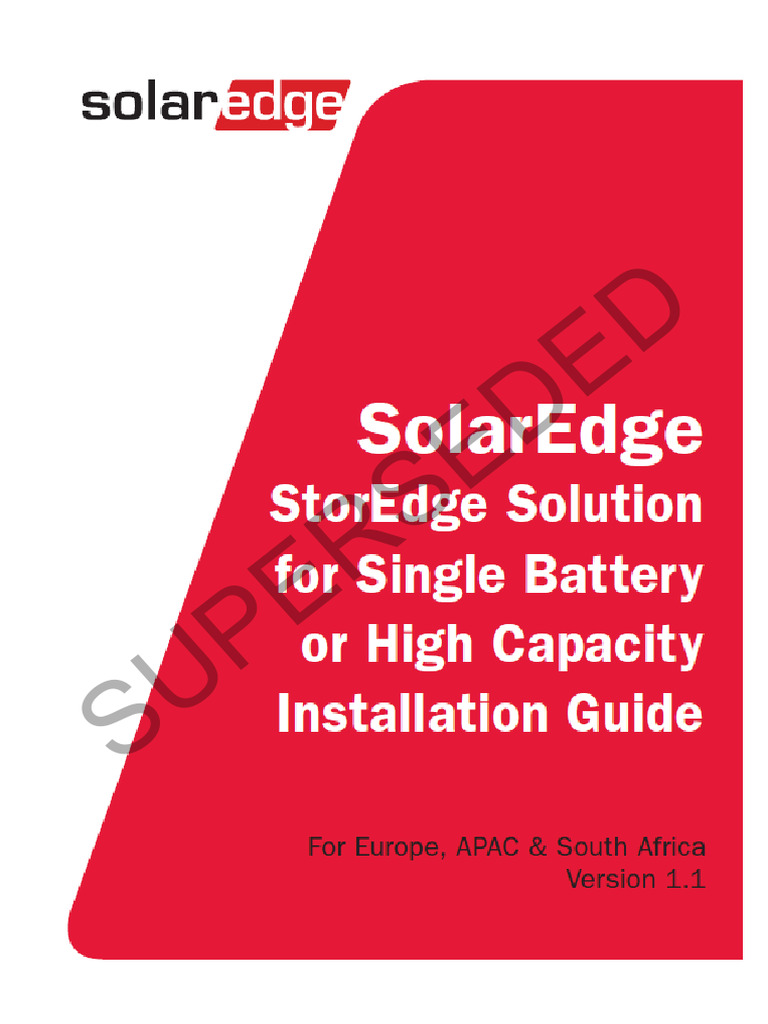 Storedge Backup Installation Guide | PDF | Power Inverter ...