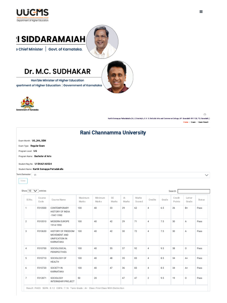 UUCMS - Unified University College Management System | PDF ...