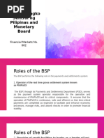 BSP Org Structure PDF | PDF | Monetary Policy | Currency