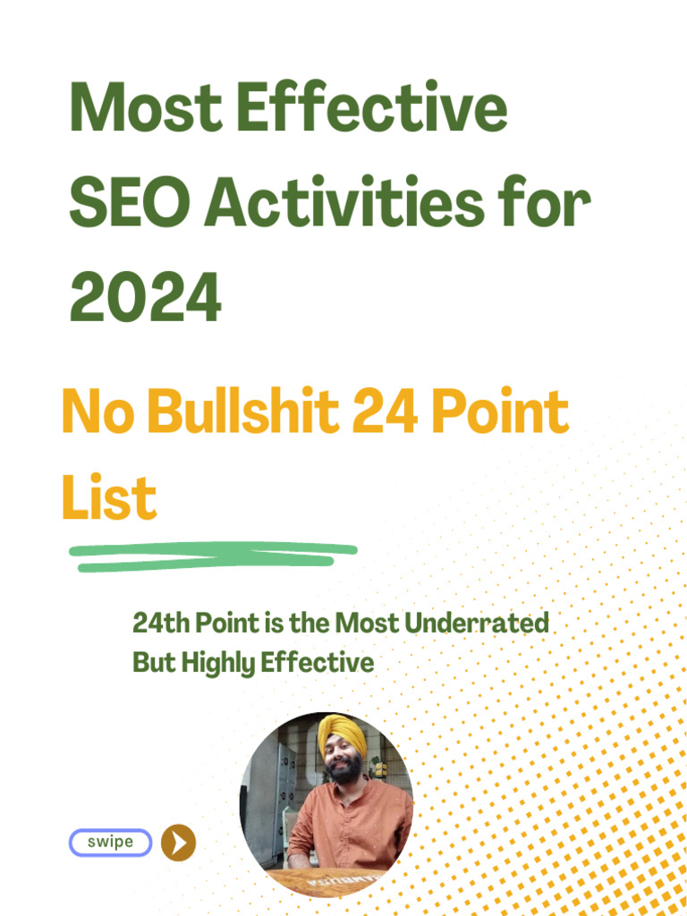 SEO Activities That Work | PDF | Search Engine Optimization | World ...