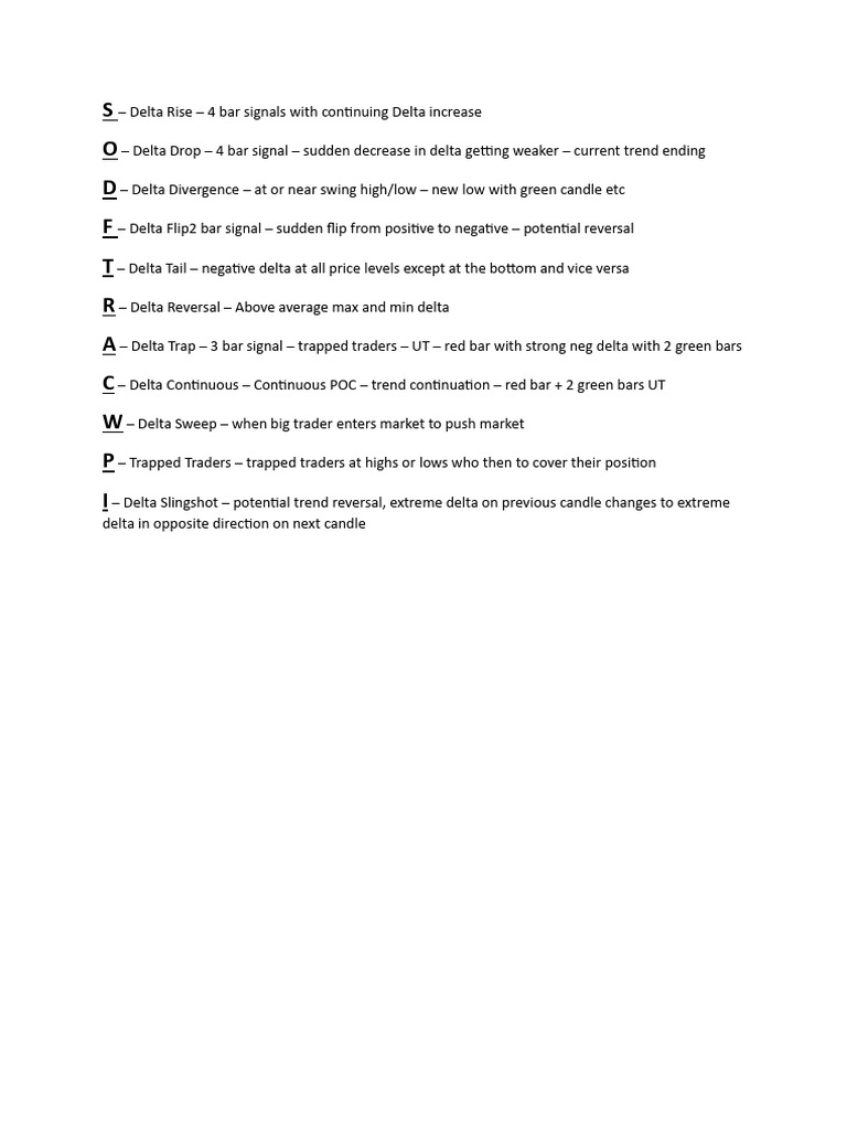Delta Footprint Analysis Signals | PDF | Travel | Foreign Language Studies