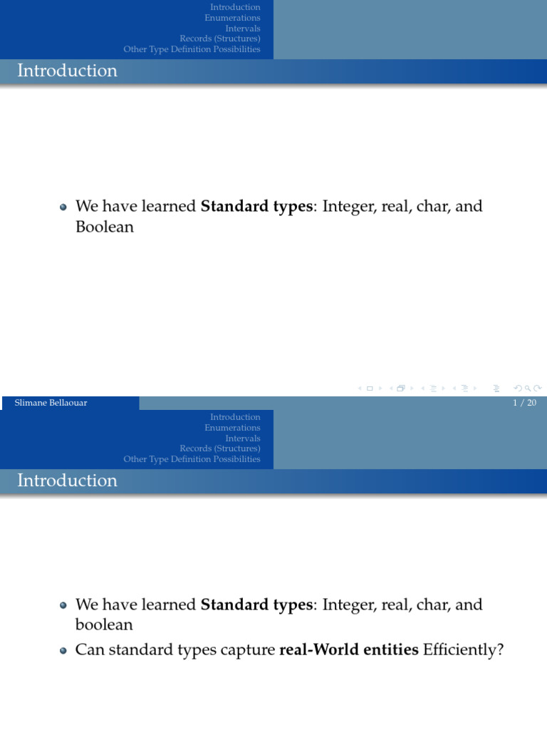 ADS2 Chap6 Custom Types | PDF | Workweek And Weekend | Computer Programming