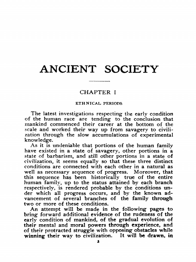 Evolution from Savagery to Civilization | PDF | Agriculture | Cement