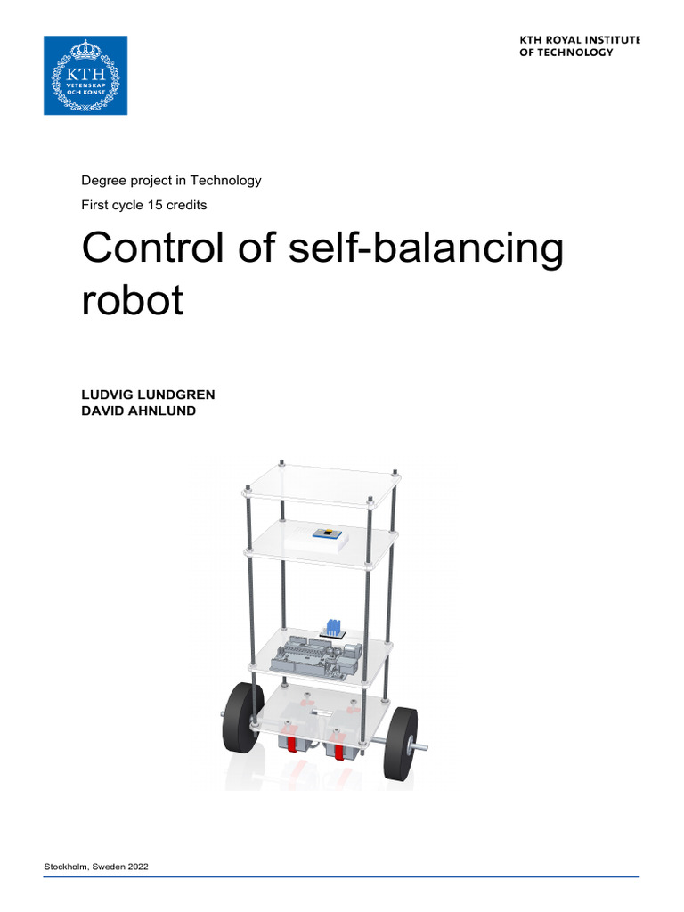 FULLTEXT01 | PDF | Control Theory | Feedback