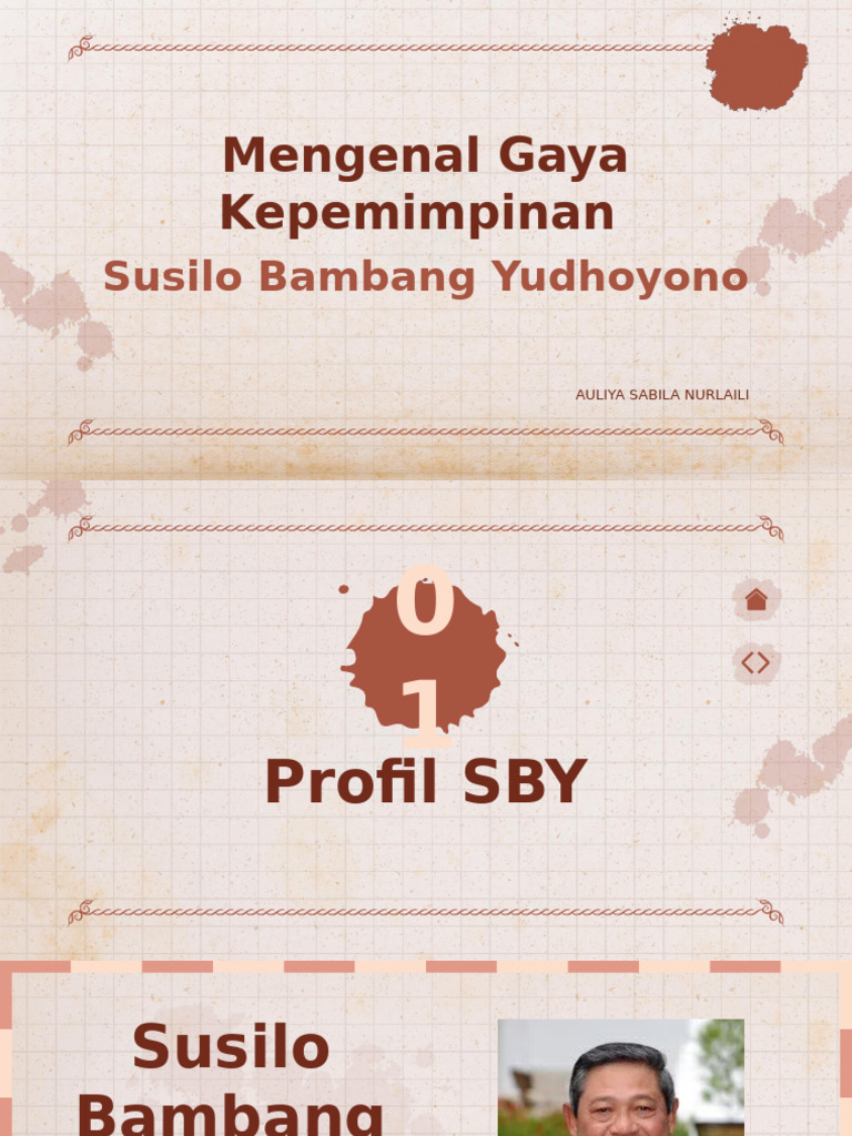 Gaya Kepimpinan SBY | PDF | Politik | Ilmu Sosial