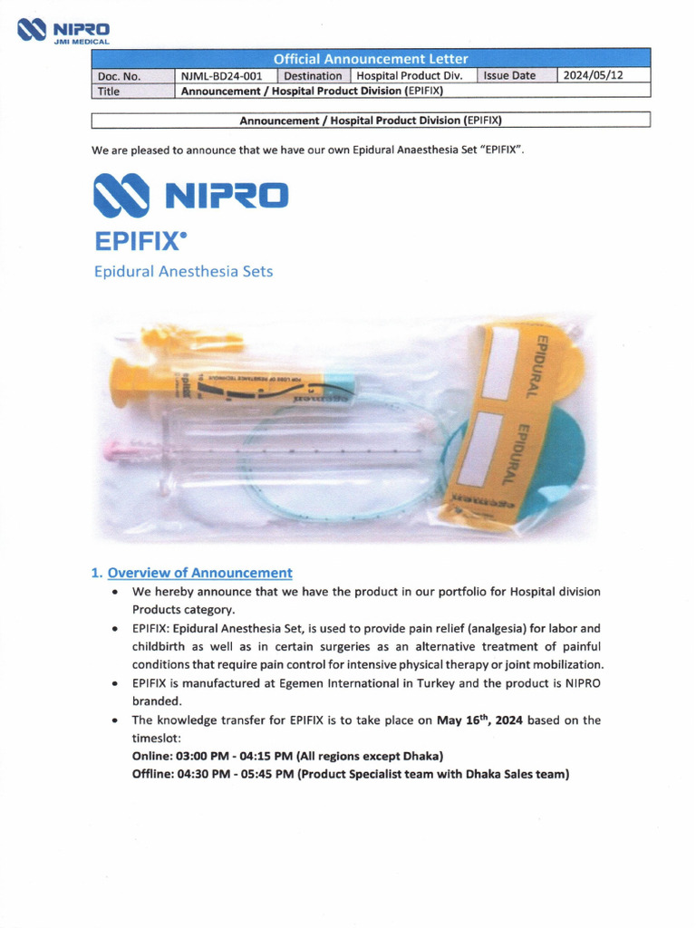 Epifix Circular | PDF